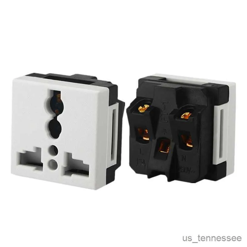 Euro Panel Mount Power Socket - 36x36 Universal Desktop Outlet with ...