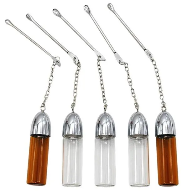 DHgate.com:57MM Snuff Dispenser Bullet Rocket Glass Snuffer Bottle with ...