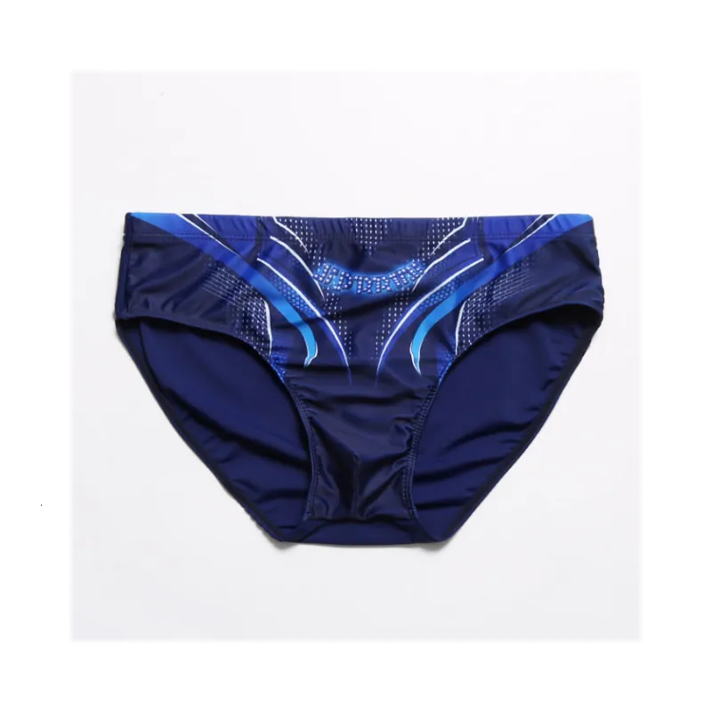 Men's Triangle Swim Trunks: Breathable Polyester, Quick-Dry Swimwear ...
