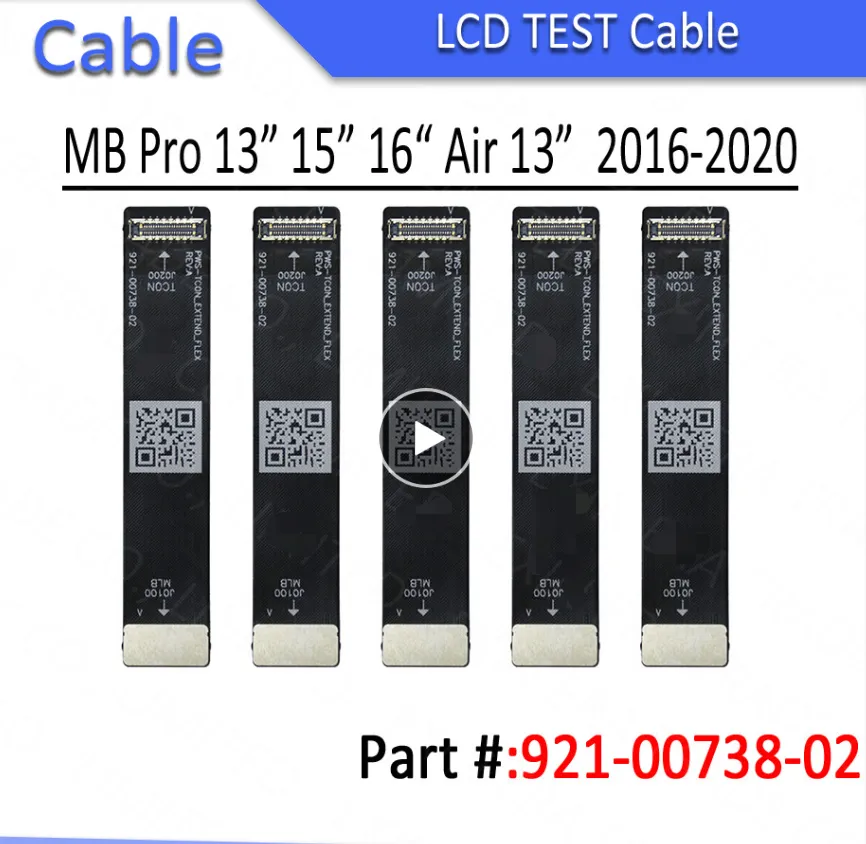 LCD LED Screen Extension Test Repair Flex Cable For MacBook A1706 A1707 ...