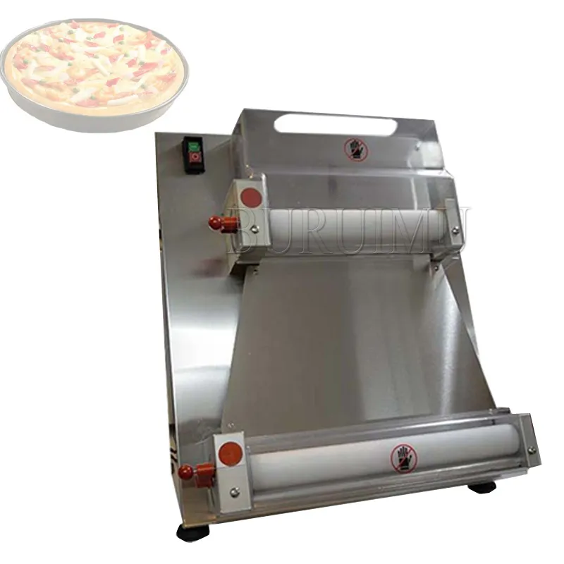 Pizza Machine: Electric Semi Automatic Pizza Base Making Machine Dough ...