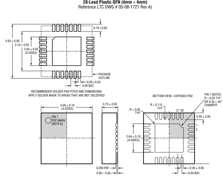 DHgate.com:DFN28 IC Test and Burn-in Socket, 0.4mm Pitch, 4x4mm Package ...