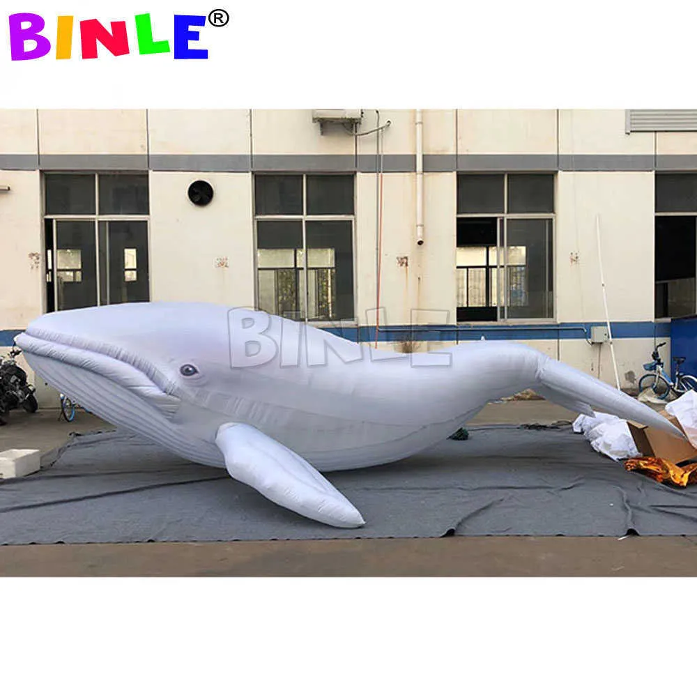 Outdoor Display: Giant Inflatable Whale Shark Balloon With Marine Theme ...
