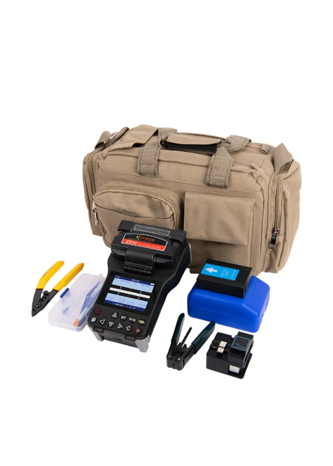 DHgate.com:Fiber Splicing Machine EX35 Optical Fiber Fusion Splicer ...