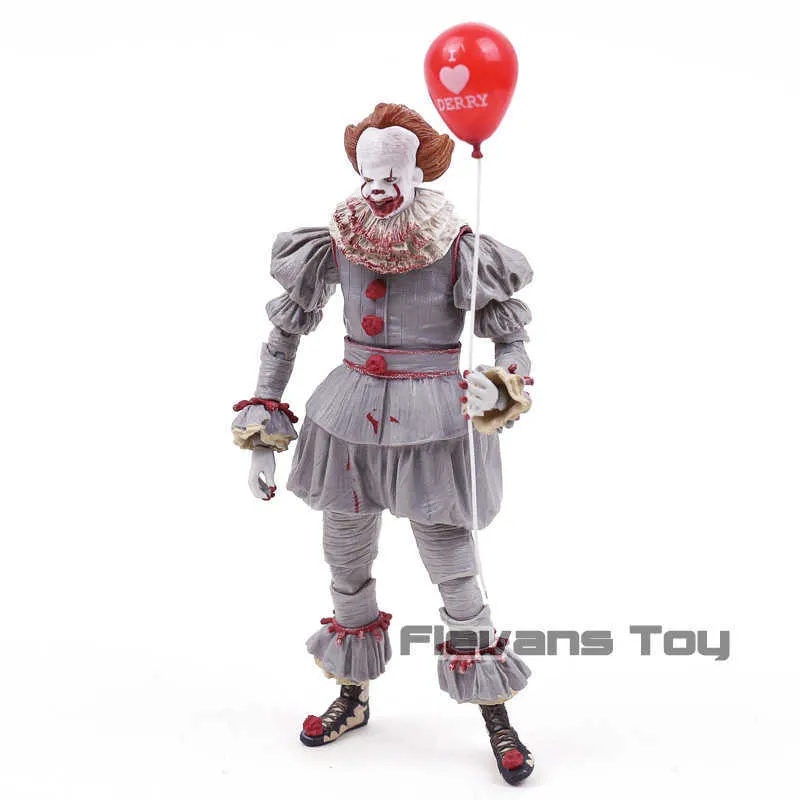 NECA Horror Action Figures Collectible Set Of Pennywise, Freddy Krueger ...