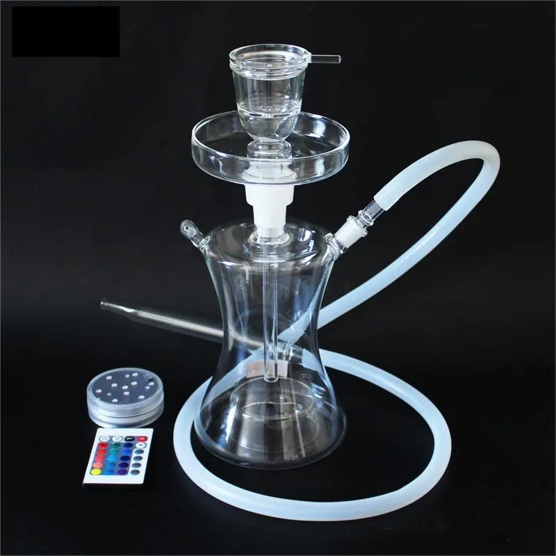Wholesale New Designer Arabic Glass Hookah Shisha With Remote Control ...