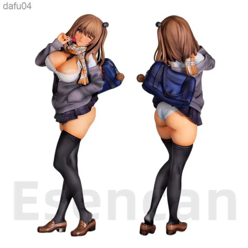 Skytube Gal JK Illustration By Mataro Nomasete Kurenai And Doukyuusei PVC Action Figure ...