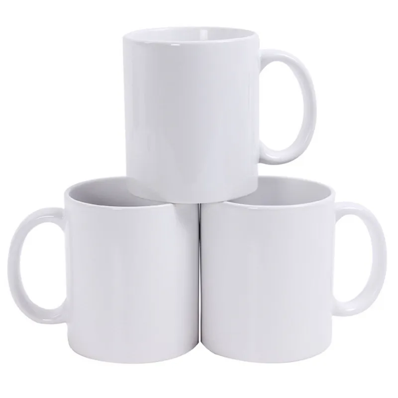 Sublimation Mugs 11 OZ Ceramic Sublimation Blanks With Double Layer ...