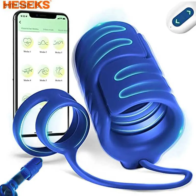DHgate.com:HESEKS APP Penis Training Vibrator Male Masturbator Sex ...