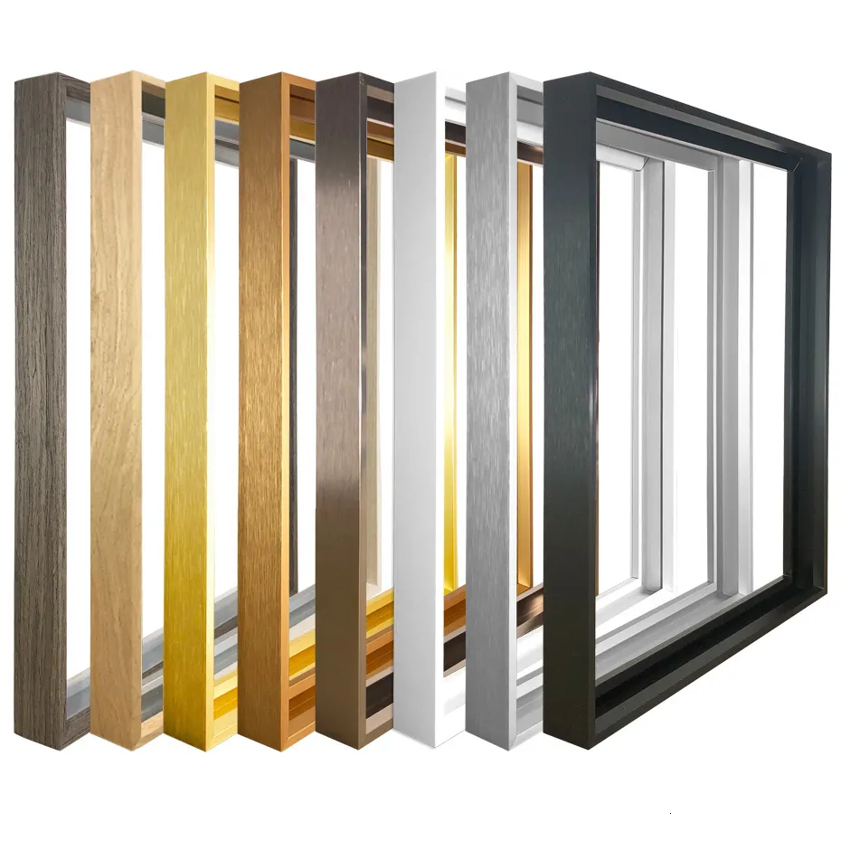 DHgate.com:DIY Large Gold Metal Painting Frame Wall Art Canvas Print ...
