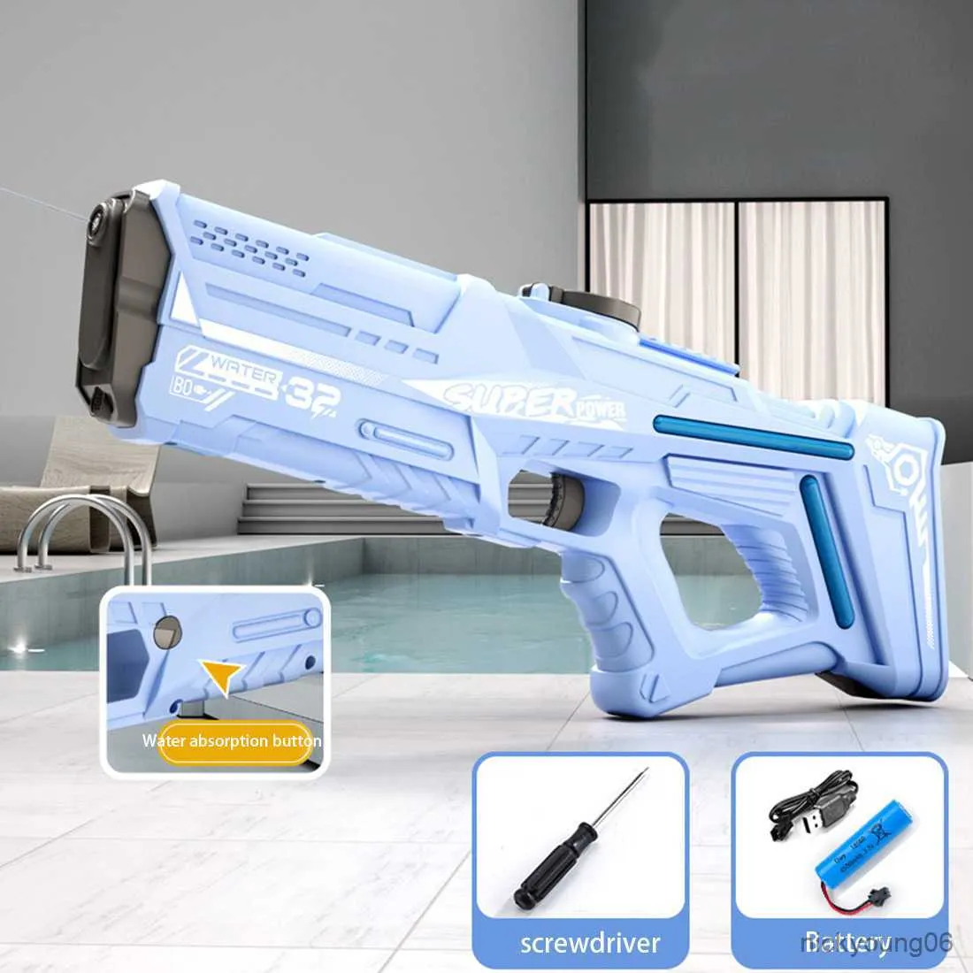 DHgate.com:Electric Water Gun Toys for Kids, Automatic Spray Toy with ...