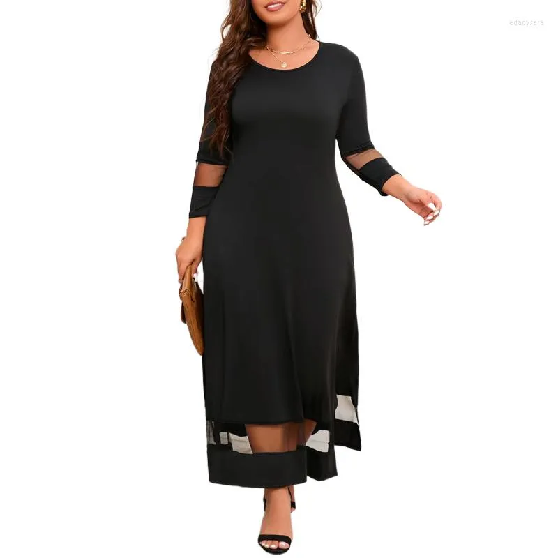 DHgate.com:Oversized Lounge Maxi Dress - Plus Size 6XL, Casual Loose ...