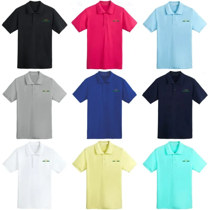 Designer Polos 2024: Casual Lapel Short Sleeve Polo Shirts For Business ...