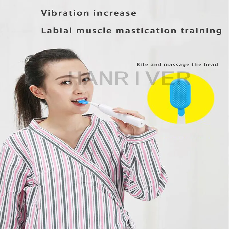 Face Massager Motor Tongue Muscle Recovery Device Suction Stroke ...