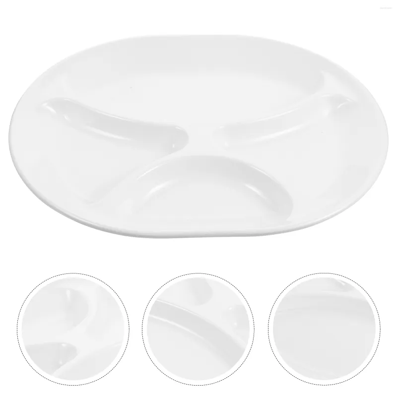 DHgate.com:Divided Melamine Dinnerware Set - 5 Piece Fast Plate Serving ...