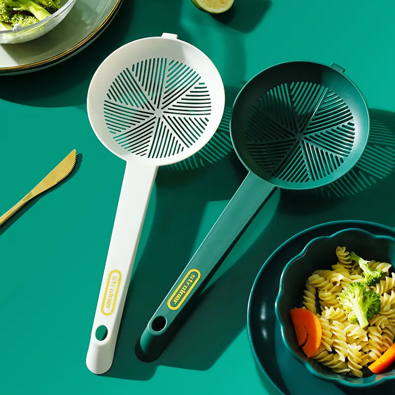 DHgate.com:Stainless Steel Wire Mesh Kitchen Frying Spoon for Noodles ...