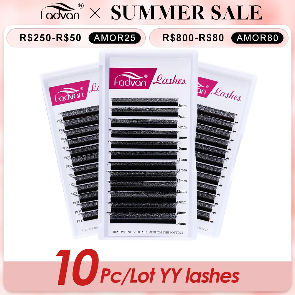DHgate.com:510 PCS Premade Fan Lashes - Black Faux Mink YY Shape ...