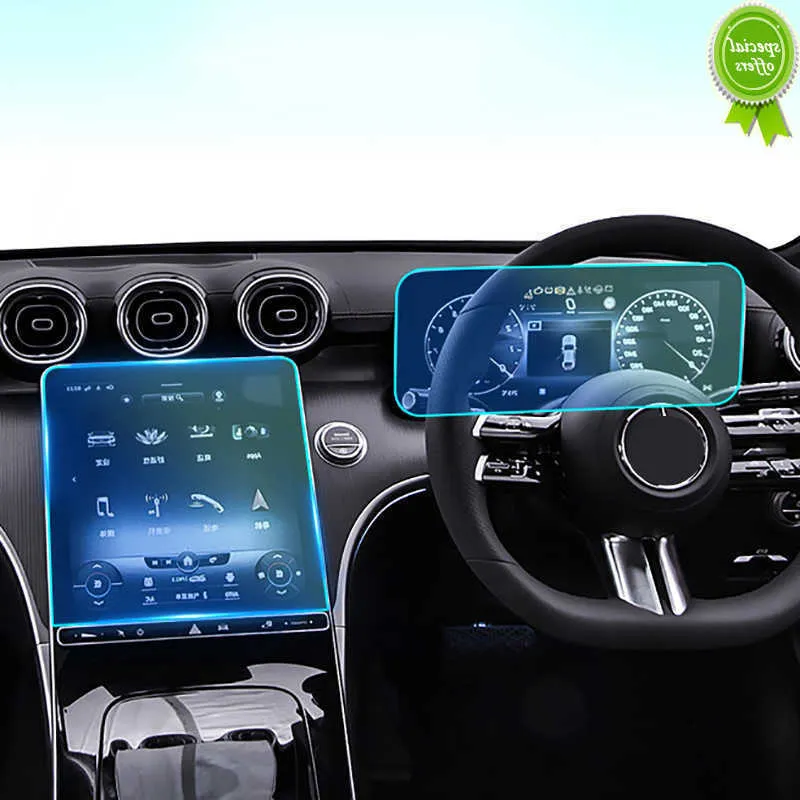 2022 2023 Mercedes Benz C Class W206 Tempered Glass Screen Protector ...