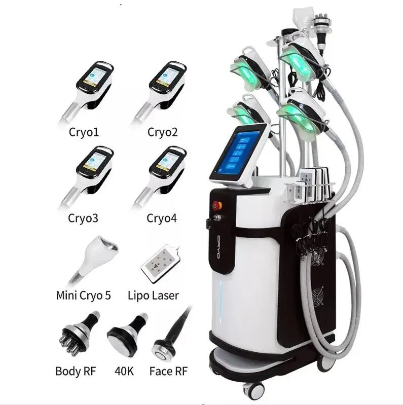360 Criolipolysis Body Shaping & Fat Reduction Machine With Cryotherapy ...