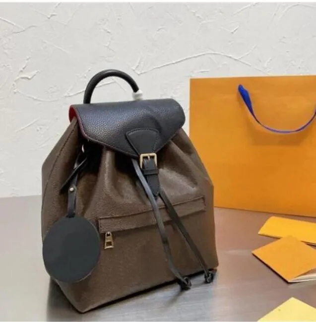 Embossed Mini Backpack - Fashionable Small Backpack, Designer Style ...