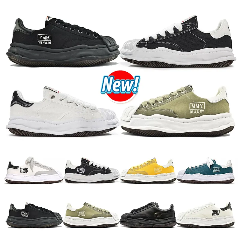 Classic Mmy Shoes Maison Mihara Yasuhiro Shoe Blakey OG Sole Canvas Low ...
