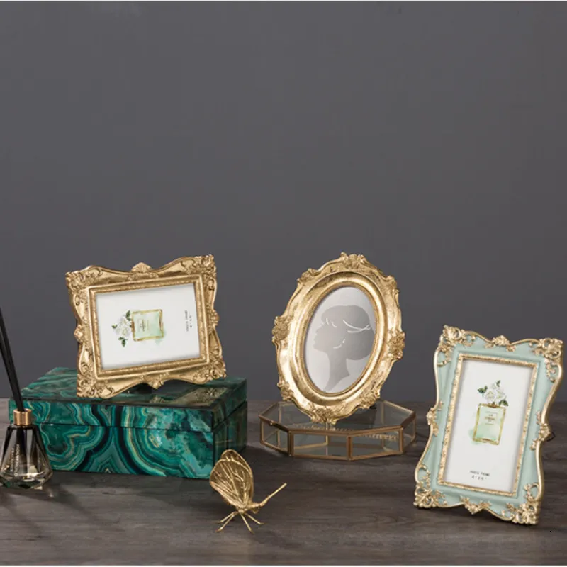 DHgate.com:Retro Resin Decorative Frames for Living Room, European ...