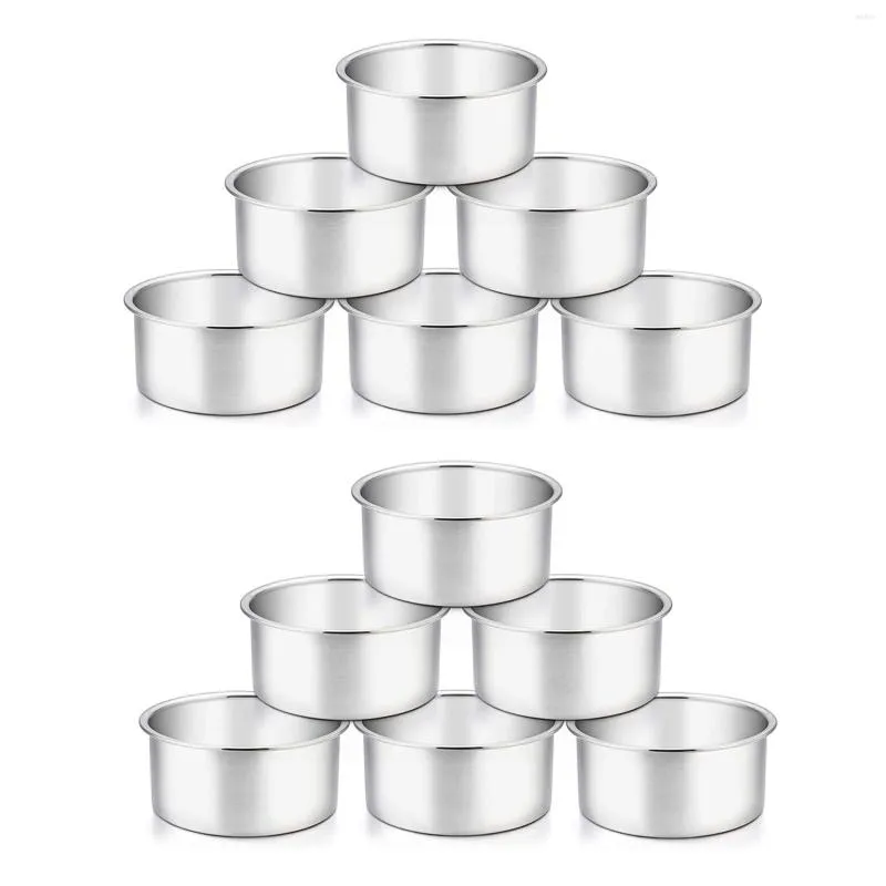 Product Type Baking Pan Set: 6 Mini Round Tier Pans For Steaming, 12x4 ...