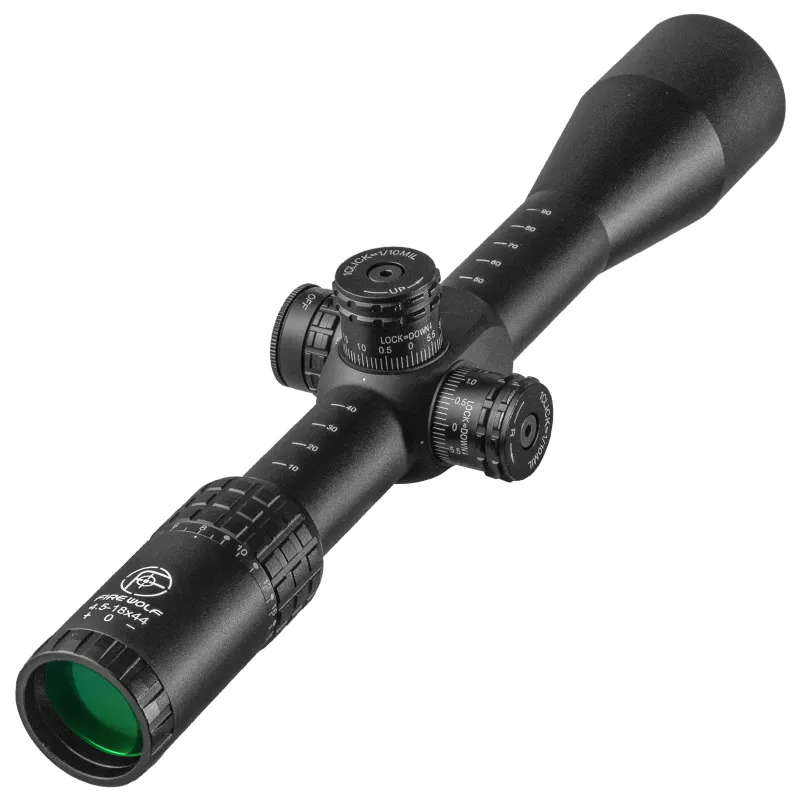 4.5 Fire Wolf 18x44 Ffp Tactical Optical Rifle Scope Hunting Riflescope ...