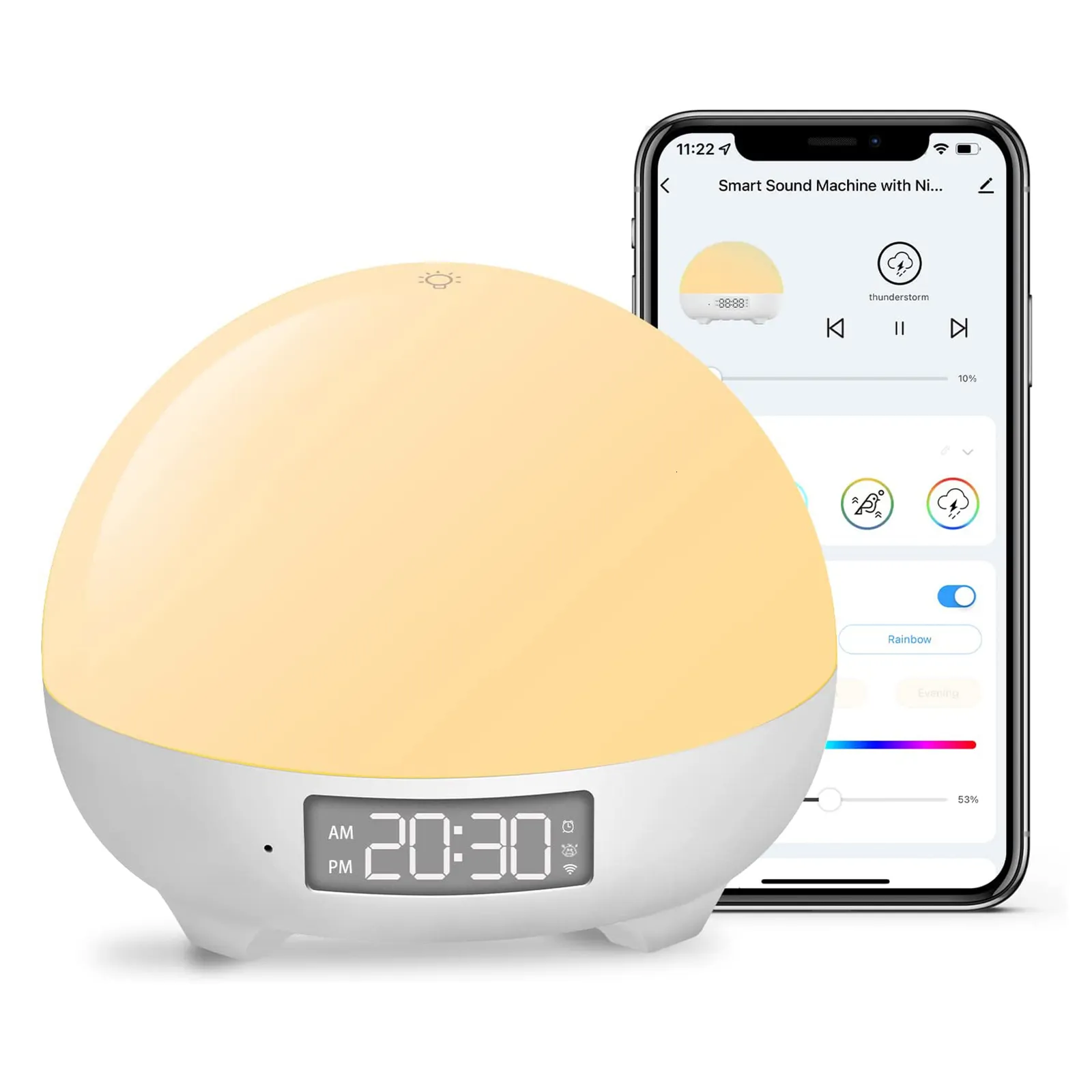 DHgate.com:Baby Smart Camera & Night Light: 16M Colors, 34 Soothing ...
