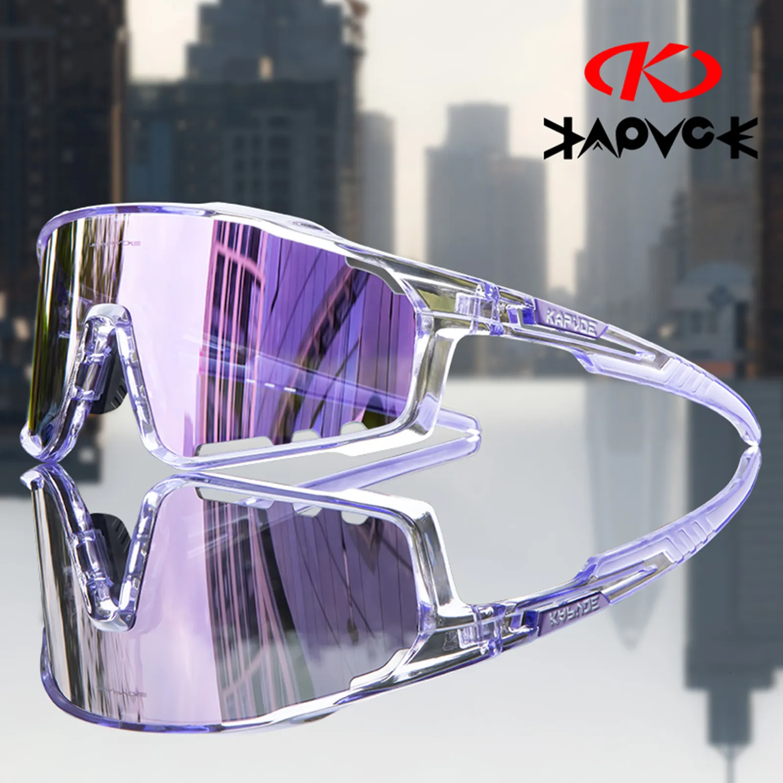 Polarized Cycling Sunglasses - UV400 Sports Eyewear for Men & Women ...