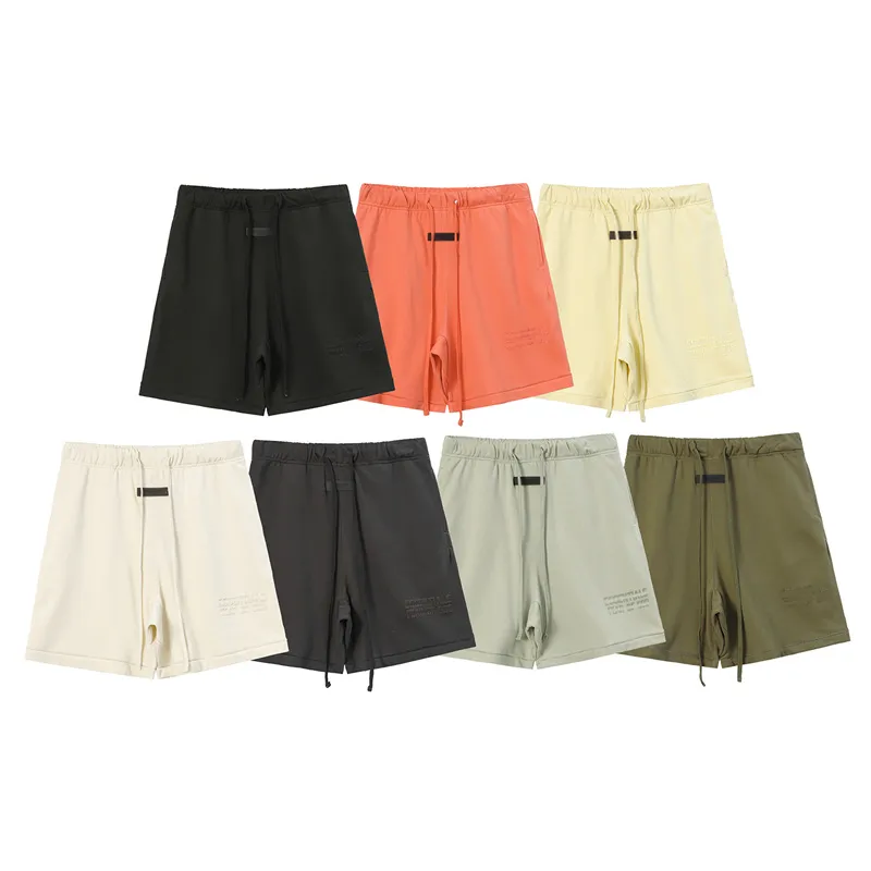 Reflective High Street Shorts: Men's Casual Oversized Drawstring Pants ...