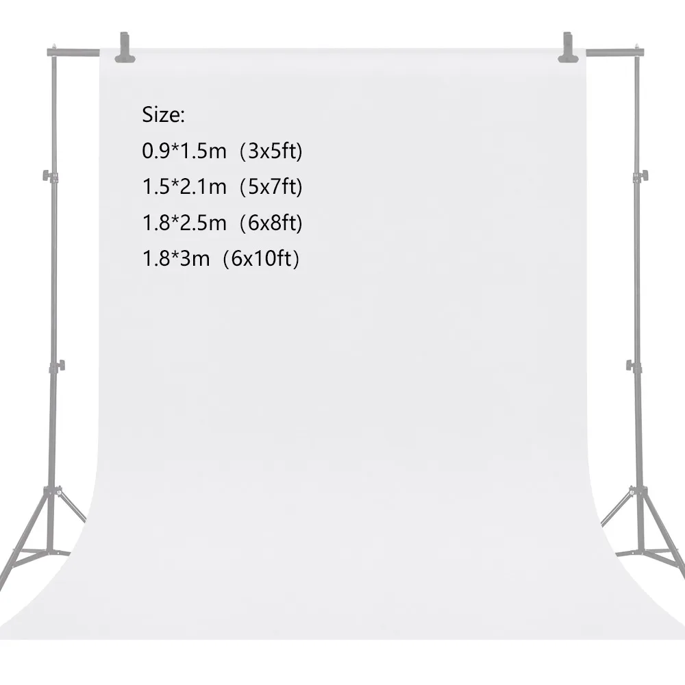 Photography Background Cloth White Vinyl Fabric Backdrop For Photo ...