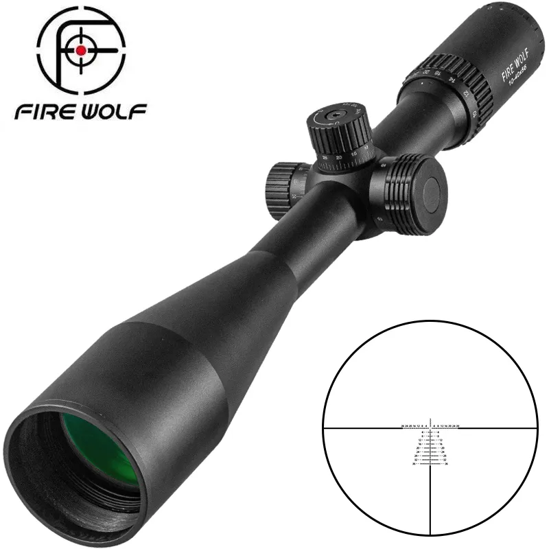 FIRE WOLF 10 40X56 Riflescope Hunting Scope Tactical Sight Glass ...