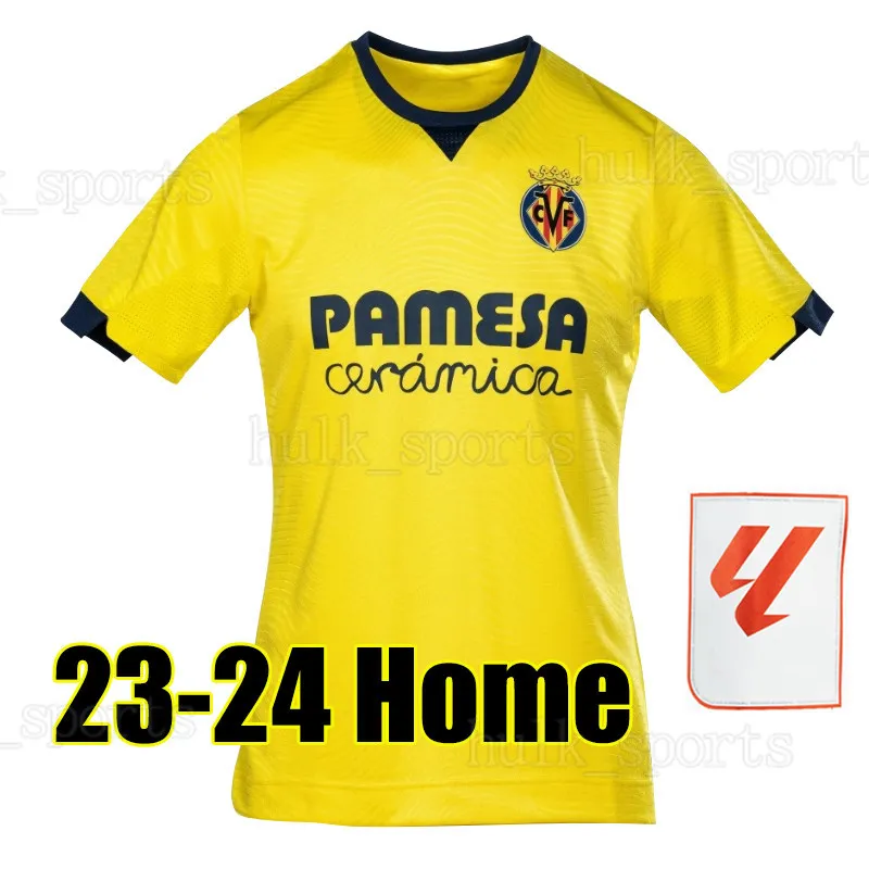 23/24 Villarreal CF 100th Soccer Jerseys 100th Anniversary DANJUMA ...