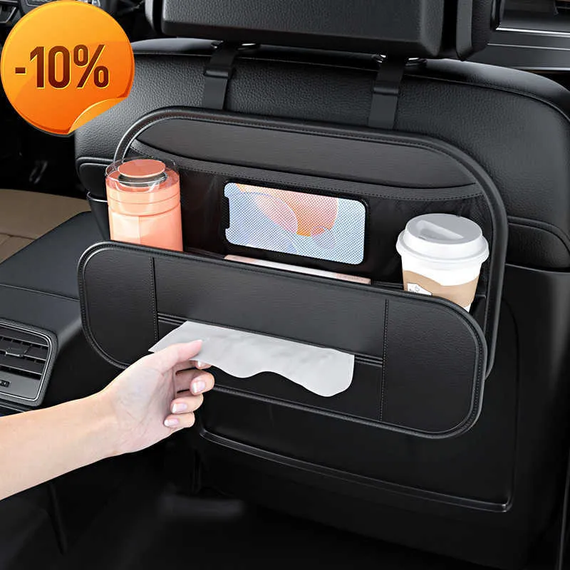 Universal Fiber Leather Car Storage Bag Wholesale Seat Back Hanging ...