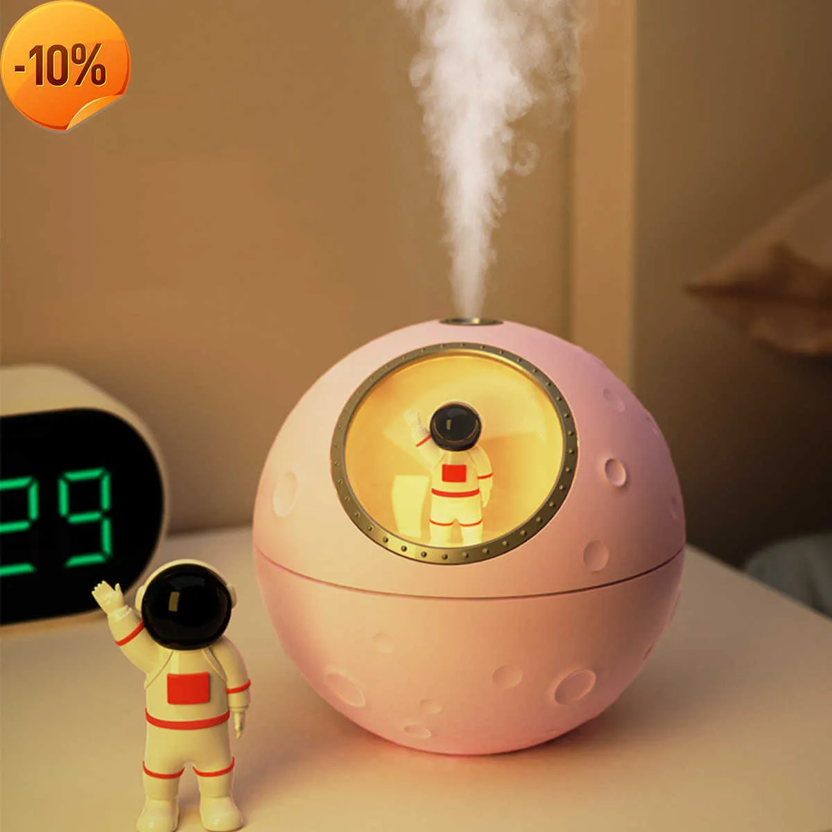 DHgate.com:Astronaut Humidifier: LED Lamp Aroma Diffuser for Kids ...