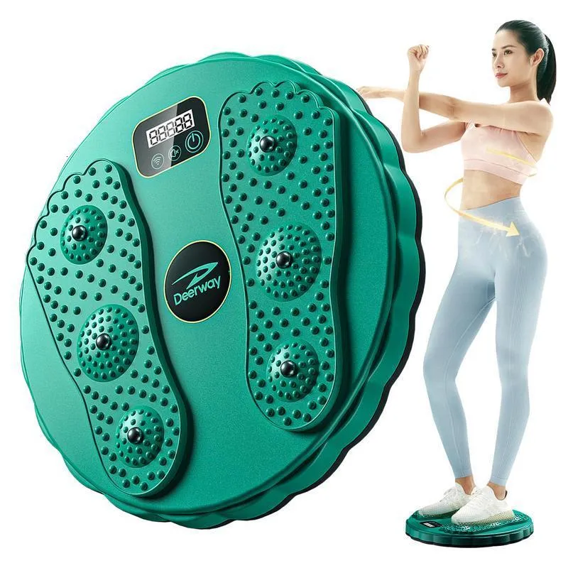 Twist Boards Disc LCD Core Waist Trainer For Body Shaping, Hip And ...
