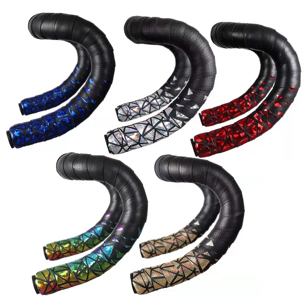 DHgate.com:PU Bike Handlebar Tape, Cycling Damping Anti-Vibration Wrap ...