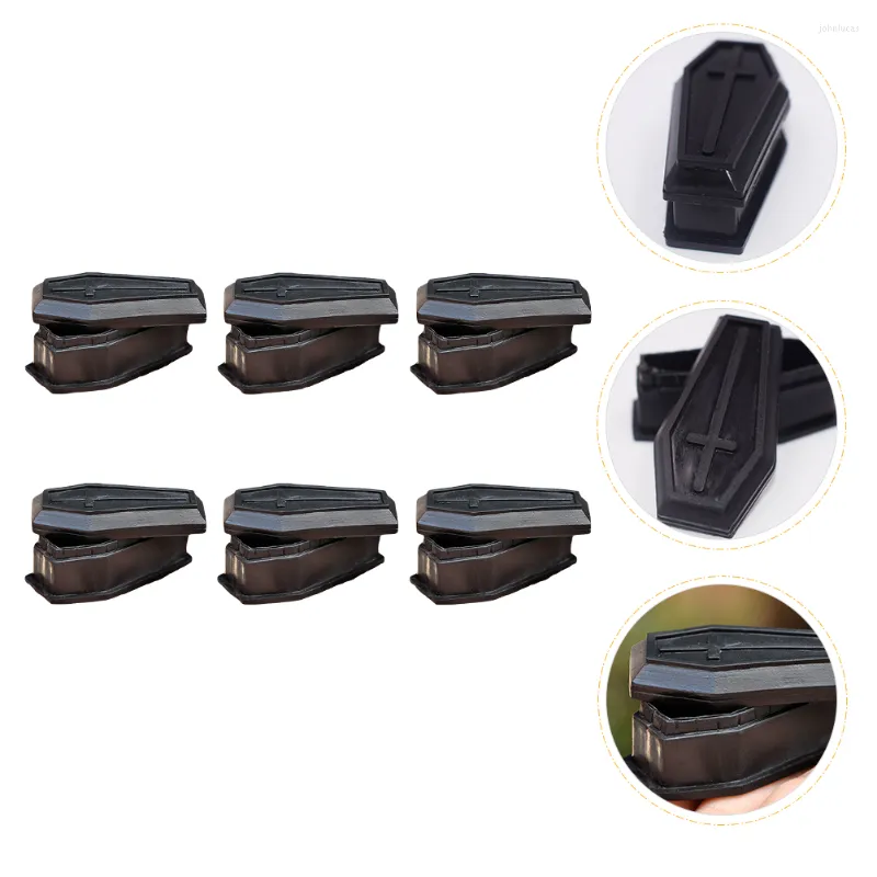 Coffin Treat Box Set With Lid Prank Prop Contours Snack Tray Perfect ...