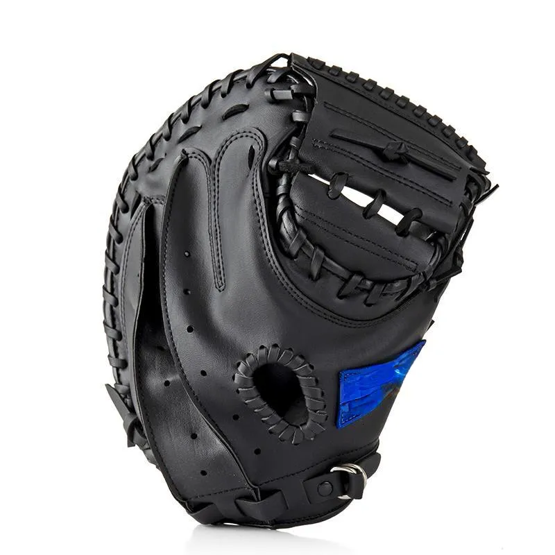 DHgate.com:Pro Black Thickened Baseball Catchers Glove for Training and ...