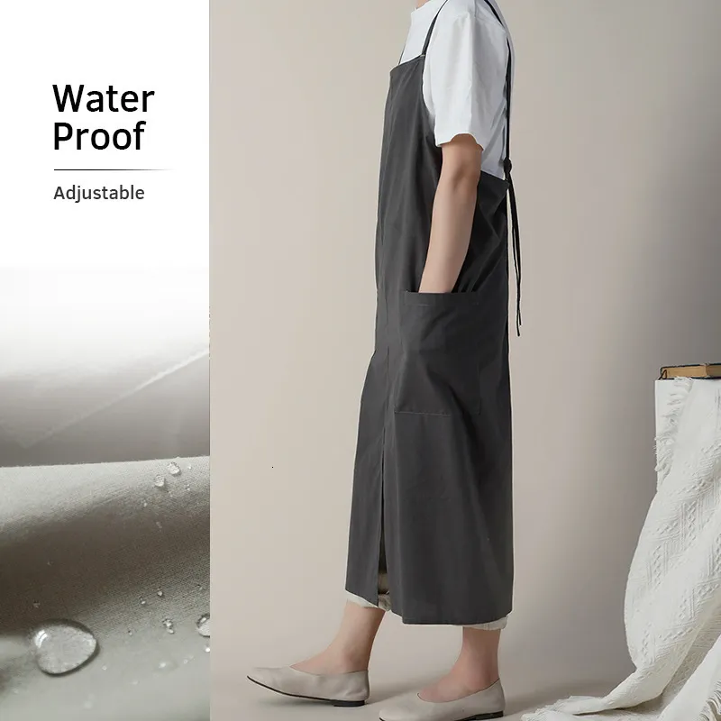 DHgate.com:Simple Cotton Aprons: Waterproof Unisex Adult Aprons for ...