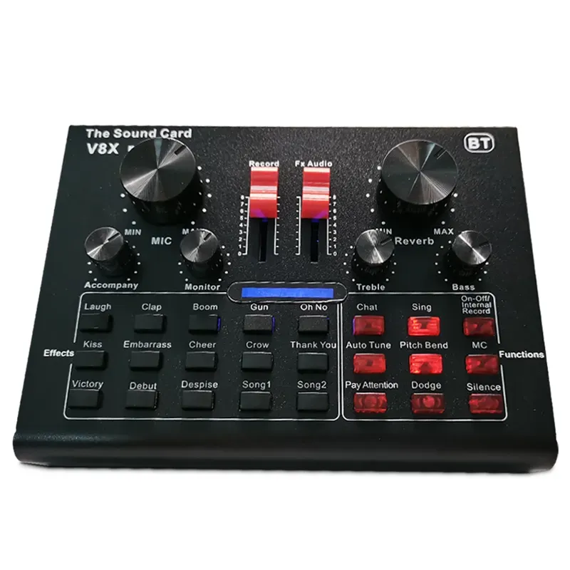 DHgate.com:BM800 Condenser Microphone Kit, USB English Sound Card ...