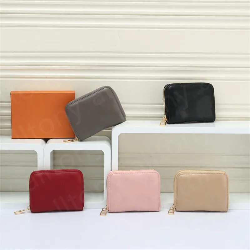 Designers Zipper Wallets High Quality Short Coin Purse With Monogram ...