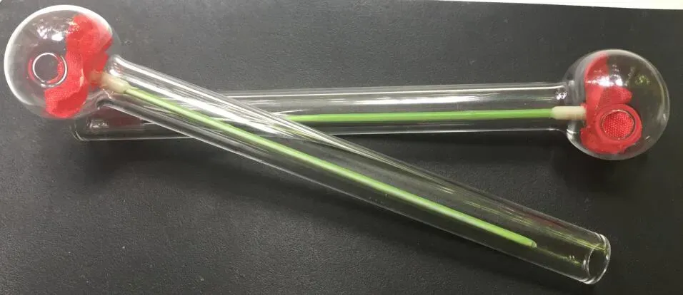 Oil Burner Pipe 6 Inch Happy Valentine Glass Rose Oil Burner Durable ...