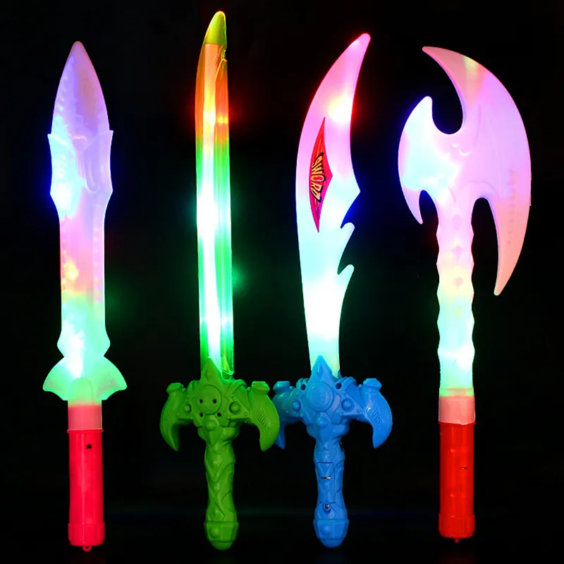 DHgate.com:1PC LED Light-up Sword Flashing Sticks Party Toys for Kids ...