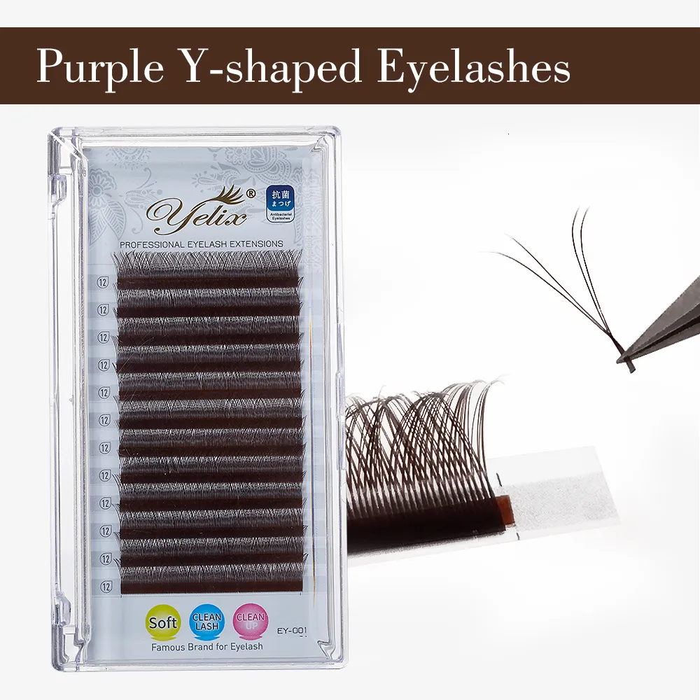 DHgate.com:YY Lash Extensions - Dark Brown, Soft & Natural - Wholesale ...