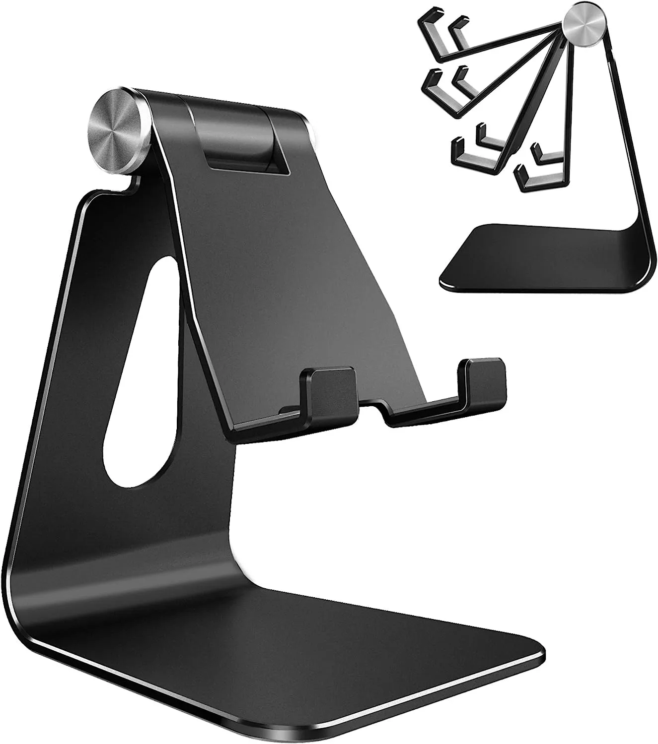 DHgate.com:Aluminum Phone Stand, Universal 2024 Desk Phone Holder Dock ...