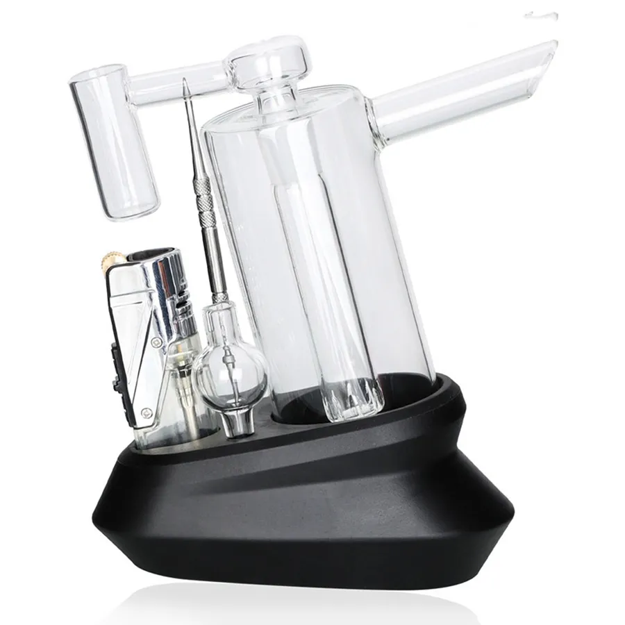 Dropshipping Complete Glass Bong Smoking Kit With Quartz Banger, Carb ...