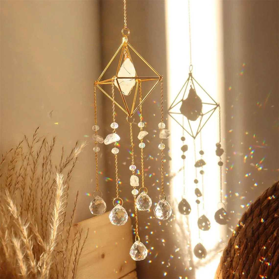 Ventana De Joyería De Luz Solar Prism Surrater: Catcher De Cristal Sun ...