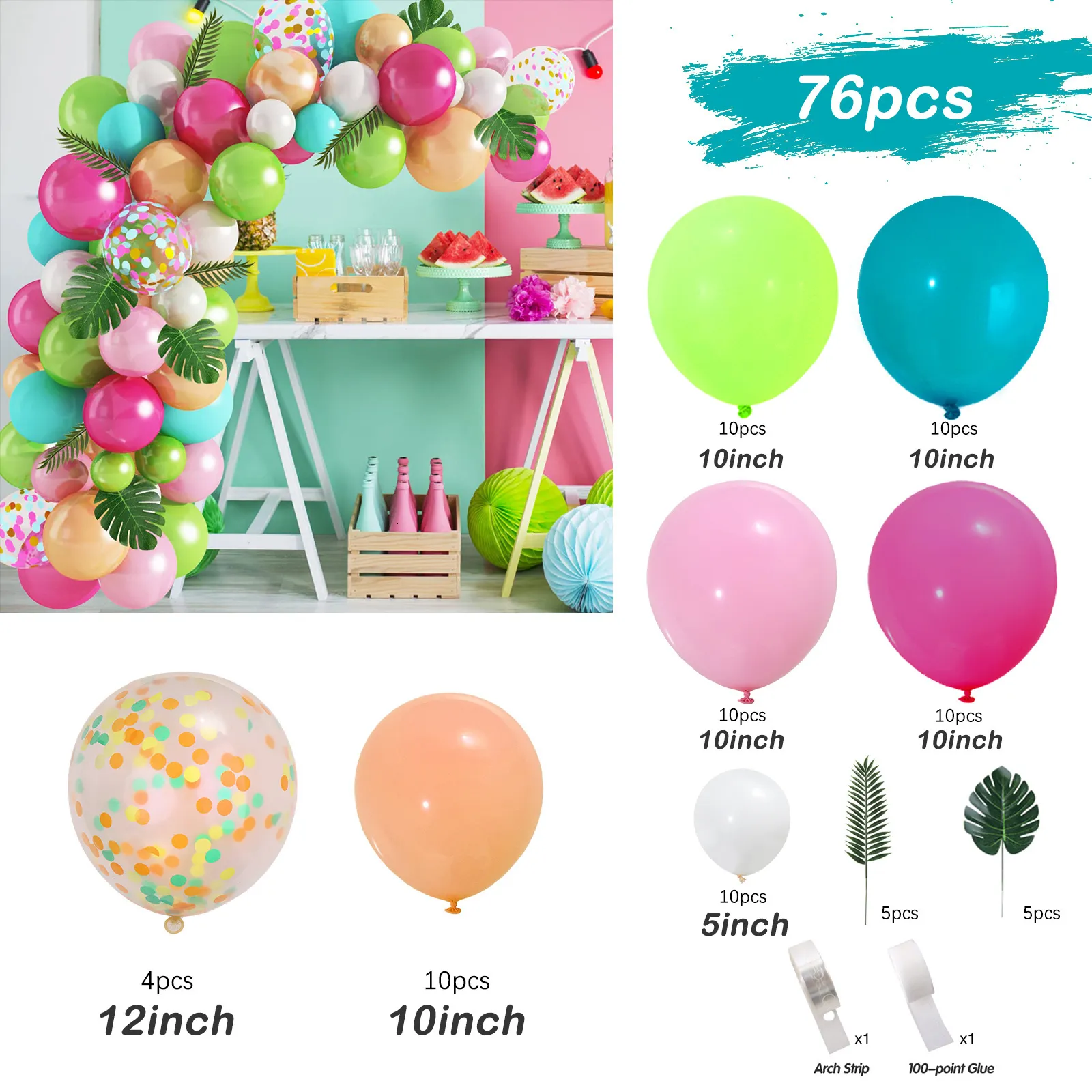 Blue And Gold Balloon Garland Kit Metallic Blue,... From Heng09, $8.13 ...